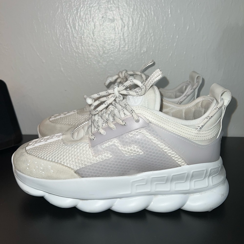 Authentic Versace Chain Reaction Sneakers - Gem